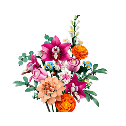 Smuk pink blomsterbuket - LEGO BOTANICAL COLLECTION - Toysstore alt i ...