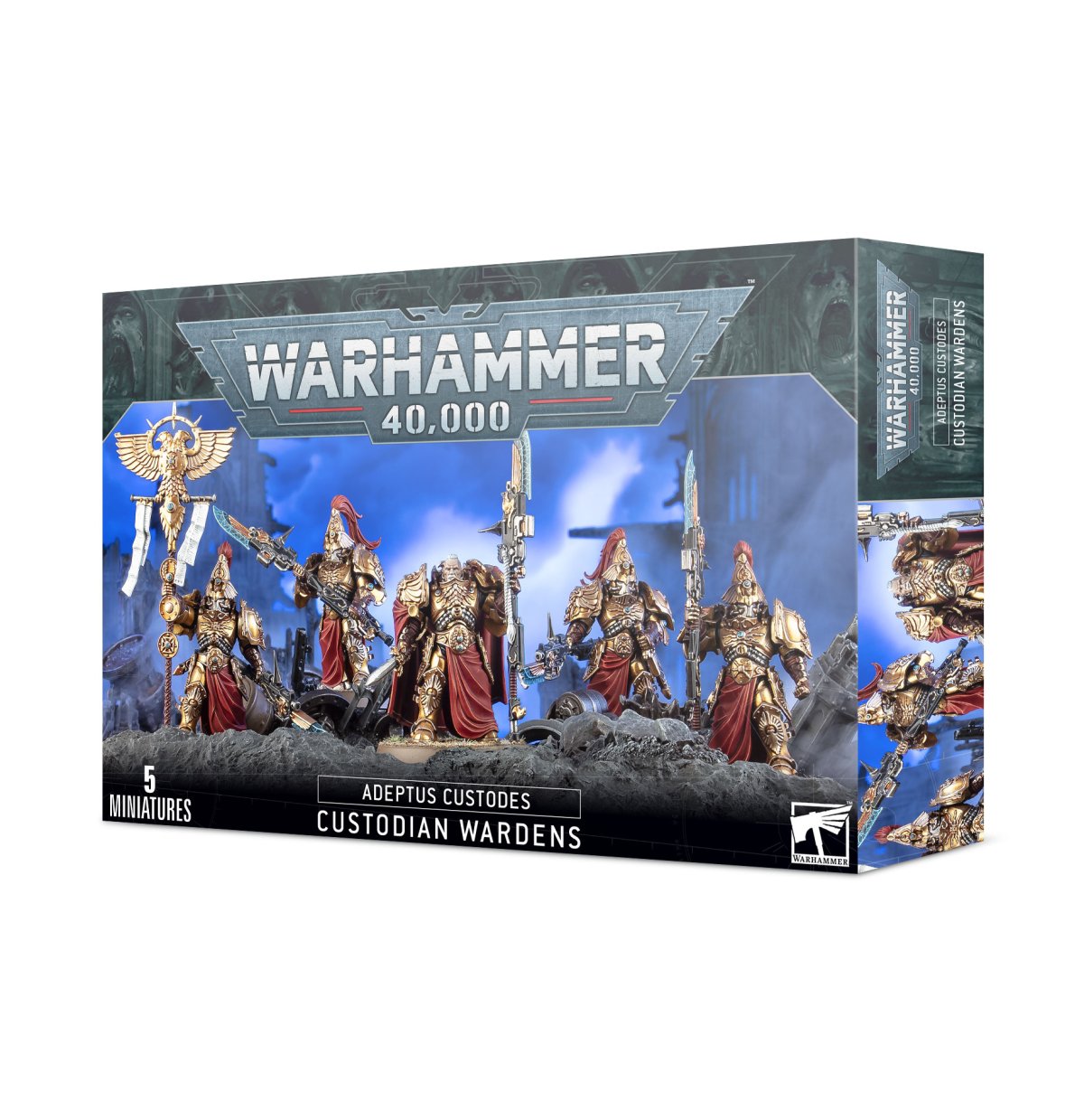Adeptus Custodes Custodian Wardens - WARHAMMER 40K ÆSKER - Toysstore ...